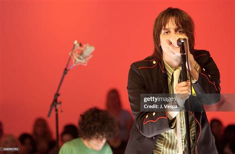 Julian Casablancas Of The Strokes Performs During Mtv2 2 Bill