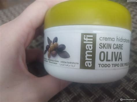 Крем для лица и тела Amalfi Crema hidratante oliva - «Универсальный из ...