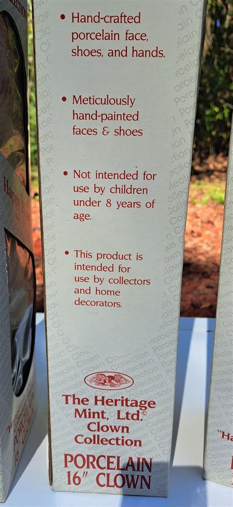 1989 The Heritage Mint Clown Collection Etsy