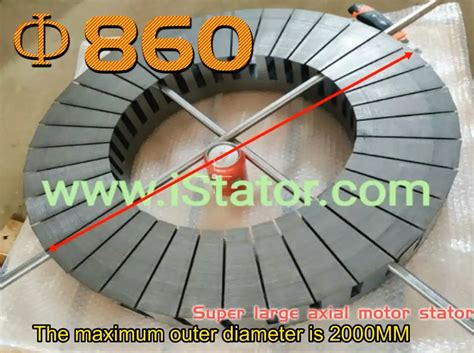 Manufacturing Process Flow Of Axial Flux Motor Stator