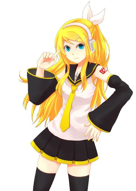 Vocaloid Kagamine Rin Kagamine Rin Rin Kagamine Vocaloid Image