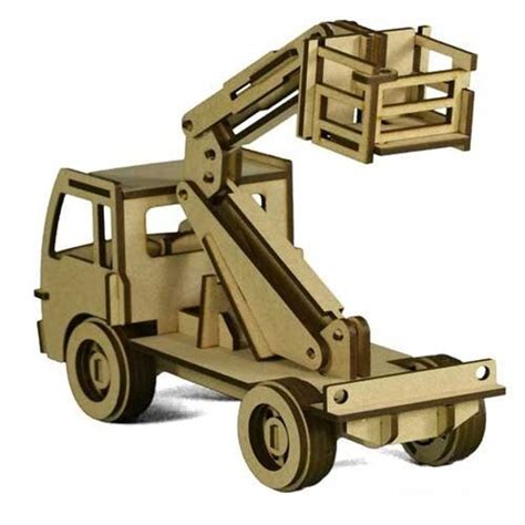 Mini Cherry Picker Model New Cnc Cutter File Svg Dwg Dxf Cdr Etsy