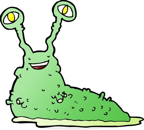 Cartoon Slug Drawing 46724834 Png