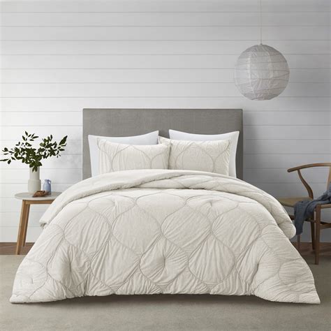 Grace Living Tylen 2pc Twintwin Xl Comforter Set White