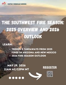 The Southwest Fire Season 2025 Overview And 2026 Outlook Southwest