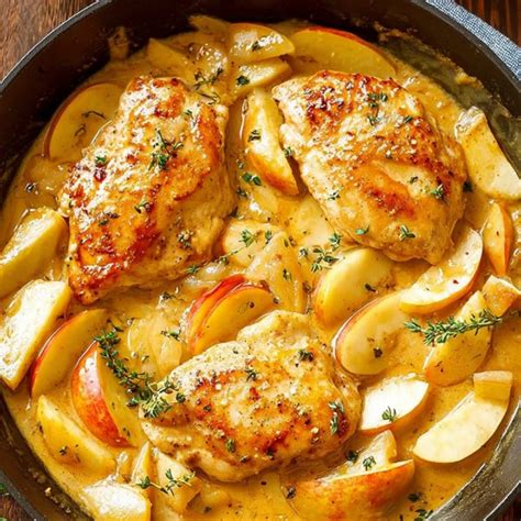 Apple Chicken Skillet Recipe A Savory Delight In Every Bite What To Cook