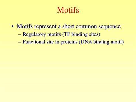 Ppt Local Multiple Sequence Alignment Sequence Motifs Powerpoint