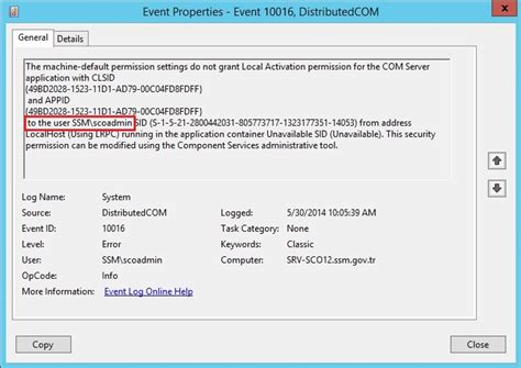 Orchestrator Sunucusu Üzerind DCOM Hatası ve Çözümü Cloud Technologies and Virtualization