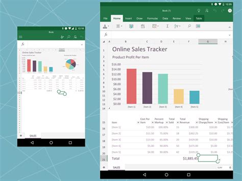 Excel Spreadsheet For Android Within The Best Office Apps For Android Techconnect — Db