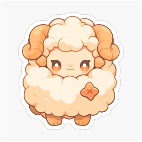 Cute Kawaii Happy Lamb Smiling Sheep By Cozykawaiiart Redbubble Cute Little Drawings Cute