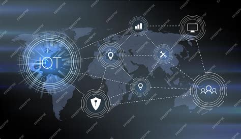 Premium Vector Internet Of Things Iot And Networking Concept For Connected Devices