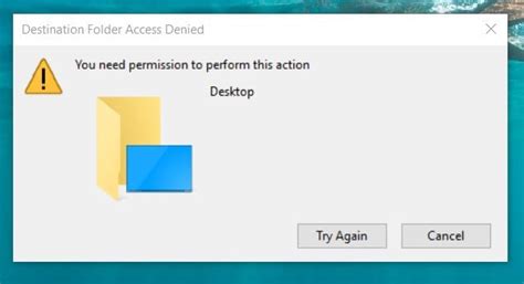unable to create folder on the desktop windows 10 forums