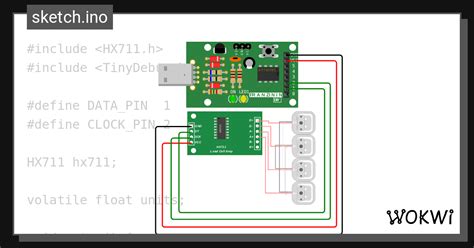 Sensor Beban Hana O V Wokwi Esp32 Stm32 Arduino Simulator
