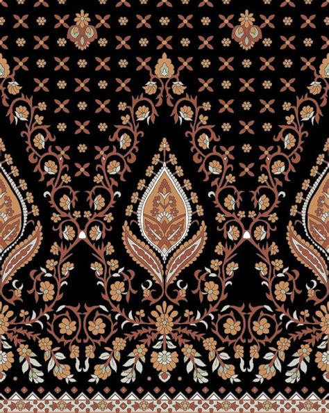 Floral Border Pattern Design