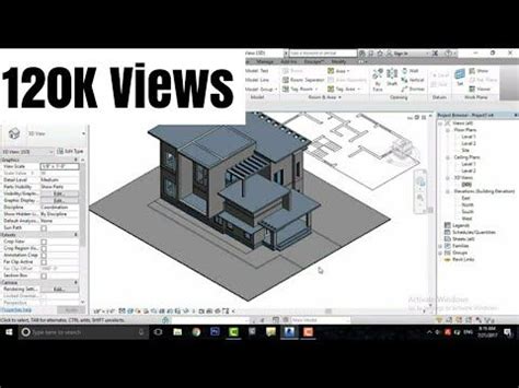 Revit Tutorial Project 7 Modern House Design In Revit Model In Place Revit Tutorial