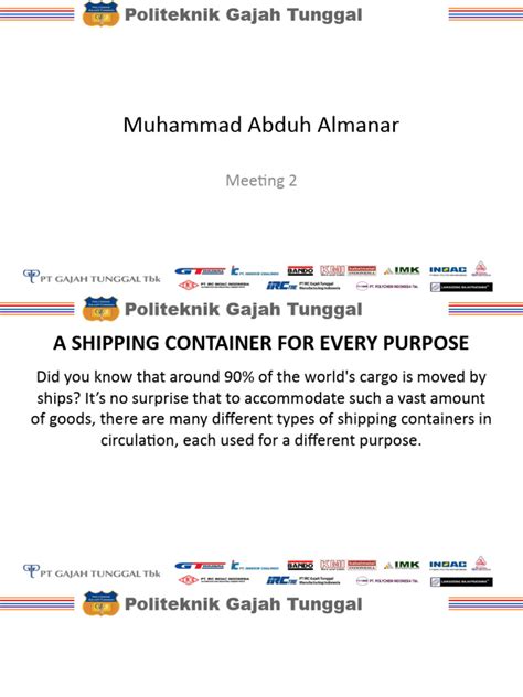 Material 2 Most Common Container Types Pdf