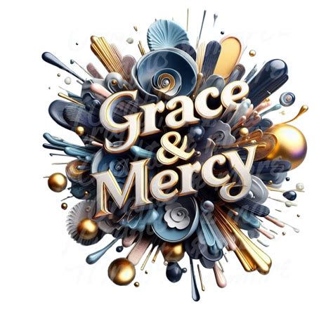 Grace And Mercy Png Etsy