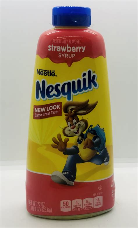 Nesquik Strawberry Syrup 6236g Gala Apple International