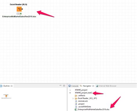 data files not appearing in knime explorer knime analytics platform