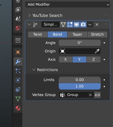 Modifiers How Do I Wrap Part Of Object Around Cylinder Blender