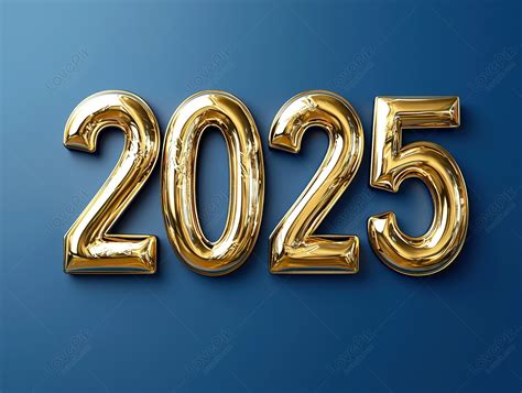 2025 황금 반짝 이는 3d 텍스트 효과 배경 Png 일러스트 무료 다운로드 Lovepik