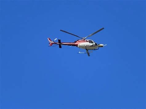 Sdgande Chopper N549sa Doing Fire Prevention Inspections In Encinitas With Lidar Package Rsandiego