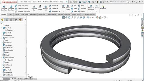 Project Curve Solidworks Tutorial Youtube