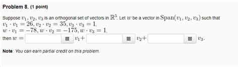 solved suppose v1 v2 v3 is an orthogonal set of vectors in