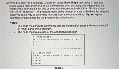 Solved A Write The Code For A Complete C Program Called Chegg
