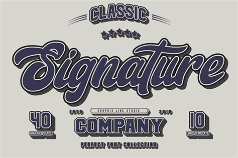 Classic Font