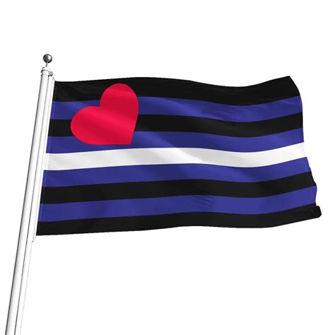 Leather Pride Flag Swish Embassy
