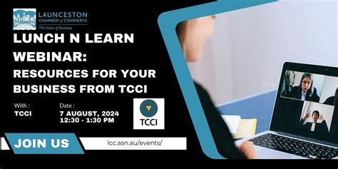Lunch N Learn Webinar Accessing Services From Tcci