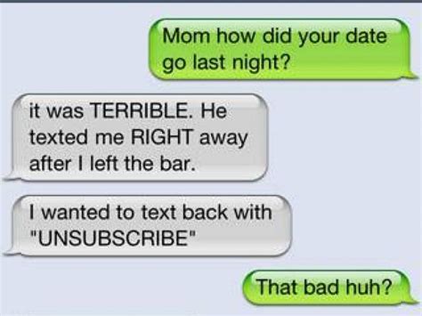 Of The Craziest First Date Texts EBaum S World