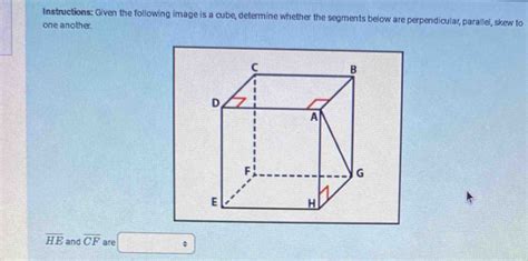 solved instructions given the following image is a cube determine