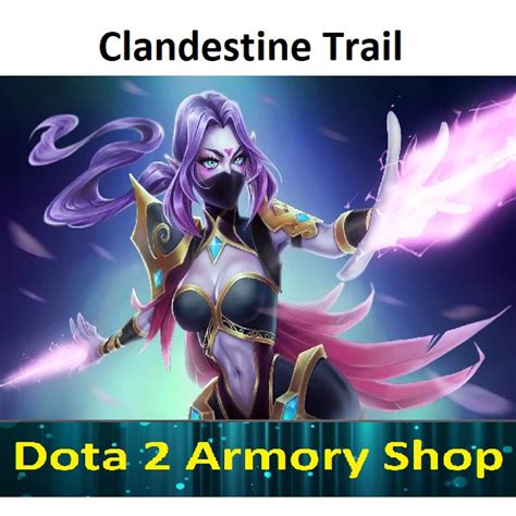 Dota2 Templar Assassin Ta 🔥full Set🔥 Clandestine Trail Shopee Malaysia