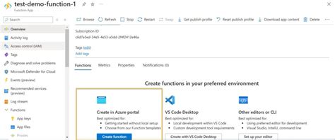 how to resolve function app cannot create within azure portal jayant