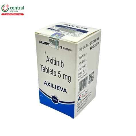 Thuốc Axilieva 5mg Điều Trị Ung Thư Thận Có Chứa Axitinib