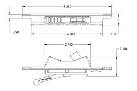 Drop Lock Housing Richelieu Hardware