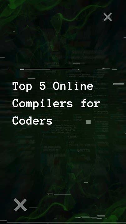 Top 5 Online Compilers Every Coder Must Know Coding Programming Learncoding Onlinecompiler