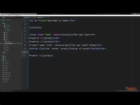 Learn Ember js 3 x Web Development Recipes Storing Application ...