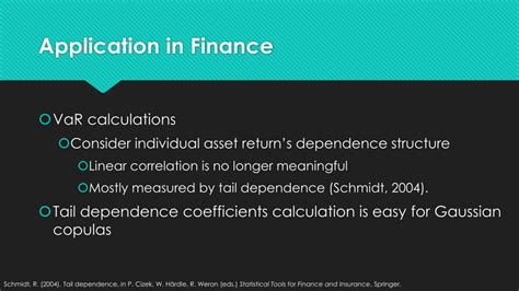 Ppt Copulas And Their Applications Powerpoint Presentation Free