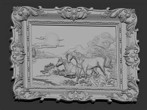 Cnc Stone Router Making Relief Arts And Decorations