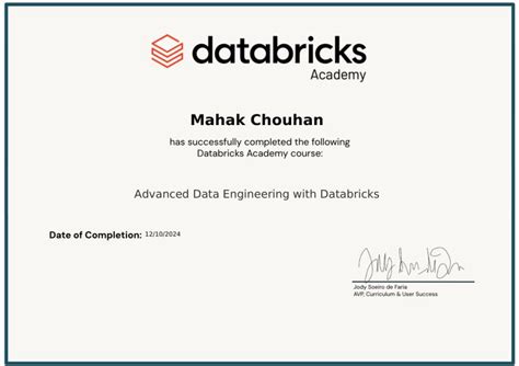 Dataengineering Databricks Certification Continuouslearning Databricksacademy Realtimedata
