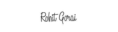 83 Rohit Gorai Name Signature Style Ideas Free Esign