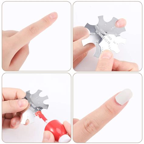 French Tip Stencil 3 Pcs French Manicure Stencil