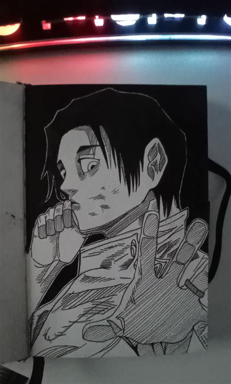 Yuta Jjk Manga Art Anime Sketch Anime Character Design