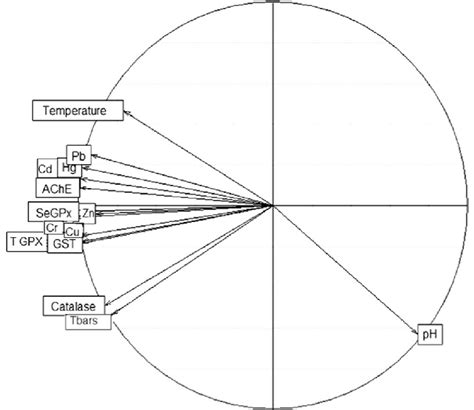 Principal Component Analysis Correlation Biplot Based On Position Of