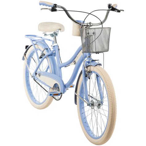 Huffy Deluxe 24 Cruiser Bike 8 11 Years Periwinkle Blue Power To Pedal