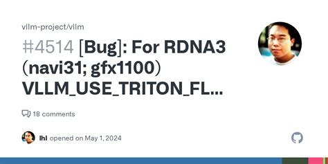 [bug] for rdna3 navi31 gfx1100 vllm use triton flash attn 0