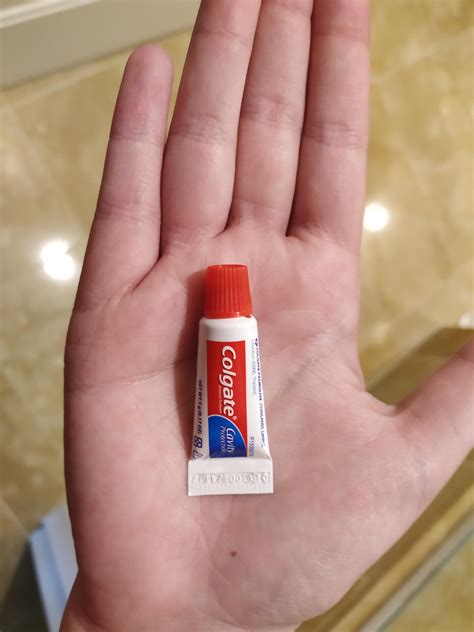 This Tiny Hotel Toothpaste R Mildlyinteresting